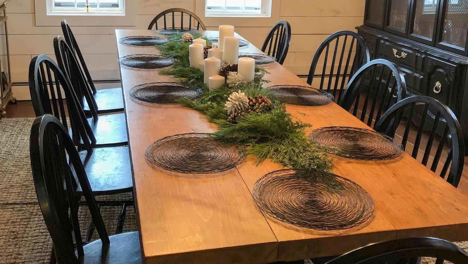 DIY Fresh Christmas Garland - The Farmhouse Life